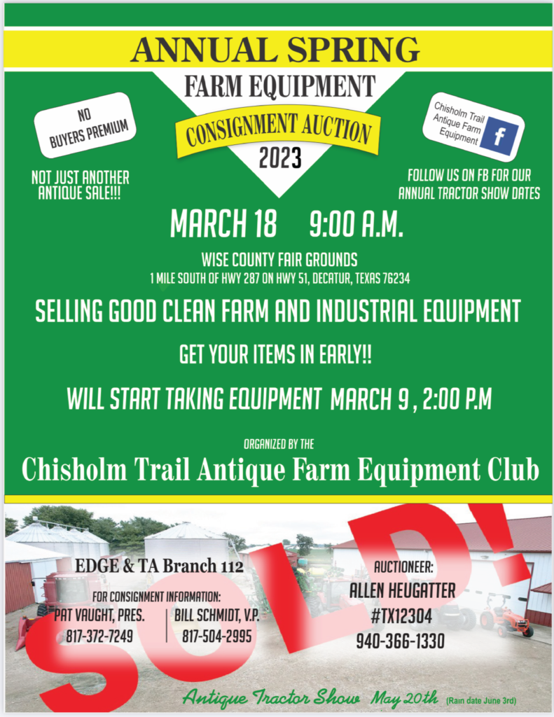 Home - Chisholm Trail Antique Farm Equipment Club